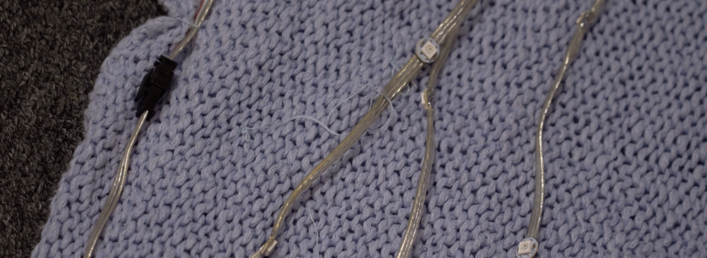 25 Min LED Clothing Project: Make a Light Up Sweater – Copy – Wearable ...